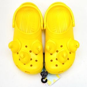 CROCS | Shoes | Peeps X Crocs Yellow Classic Clog Slide On Sandal ...